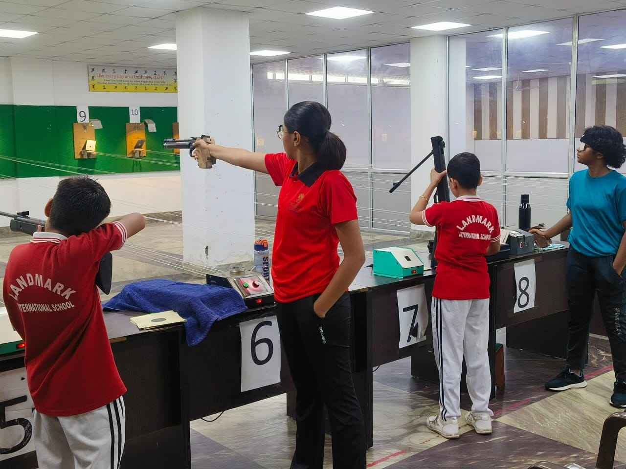 SGFI District level shooting Achievements Highlights